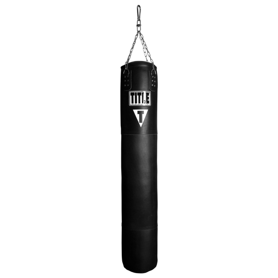 TITLE Boxing Premier Leather Thai Heavy Bag 2.0 | GYMNEX